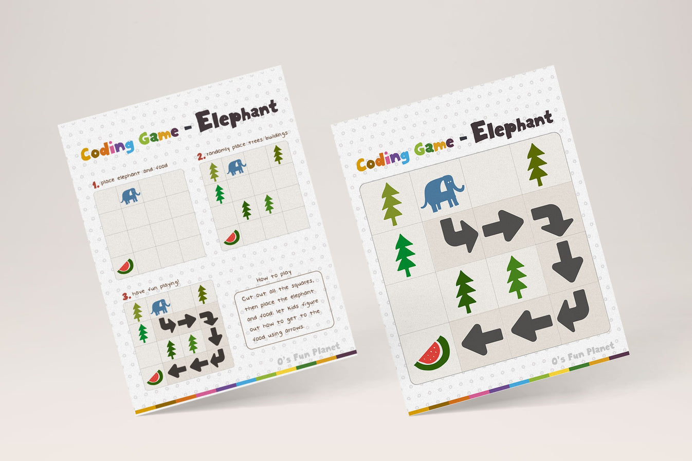 Elephant Coding Game – O's Fun Planet