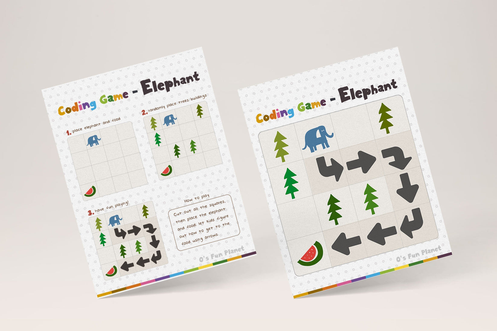 Elephant Coding Game – O's Fun Planet