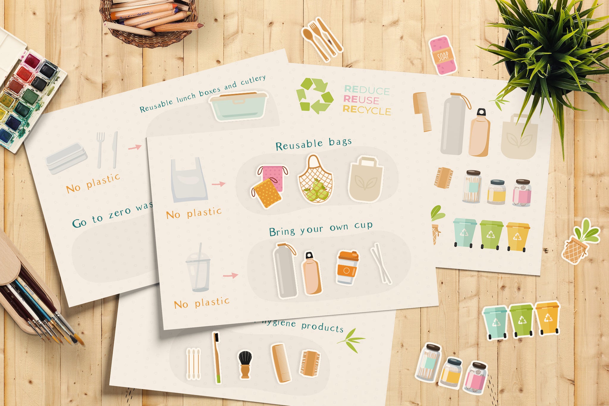 Zero Waste Game | Go Zero Waste! – O's Fun Planet